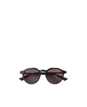 Bottega Veneta Square Frame Sunglasses - Brown