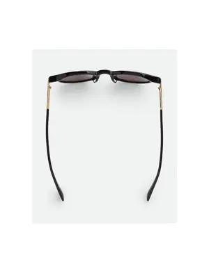 Bottega Veneta Square Frame Sunglasses - Brown