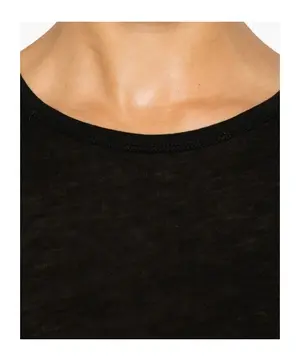 ANINE BING Sylvie Slim-fit T-shirt - Black