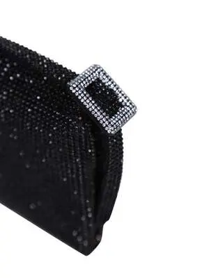 Benedetta Bruzziches Vittissima La Grande Embellished Shoulder Bag - Black