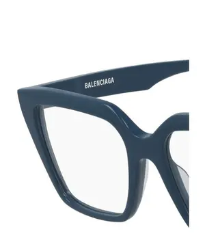 Balenciaga Square Frame Eyeglasses - Blue