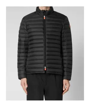 SAVE THE DUCK Alexander Quilted Puffer Jacket - Black