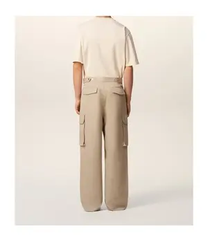 AMI Paris Cargo Pocket Trousers - Beige
