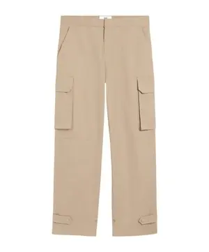 AMI Paris Cargo Pocket Trousers - Beige
