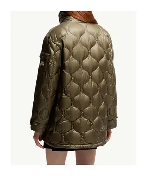 Moncler Lombi Hooded Mid Length Down Jacket