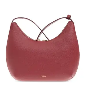 Furla Goccia S Shoulder Bag - Wine Red