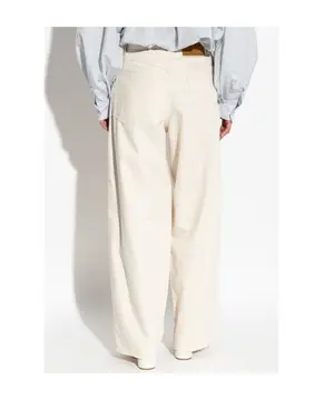 Marni Logo Patch Wide-leg Jeans