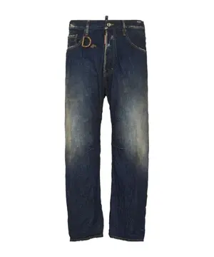 Dsquared2 D-ring Distressed Jeans - Black