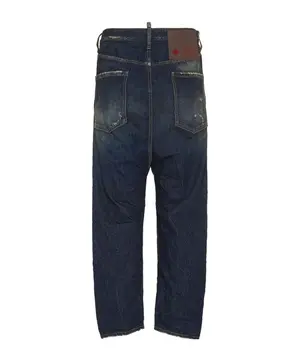 Dsquared2 D-ring Distressed Jeans - Black