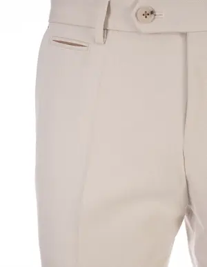 Hugo Boss Mid-rise Straight-leg Trousers