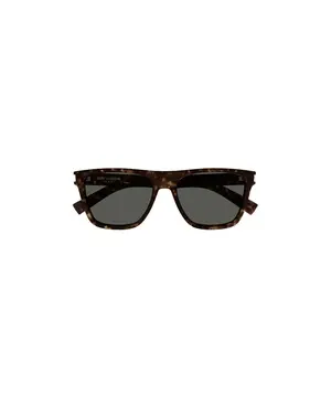 Saint Laurent Square Frame Sunglasses - Black