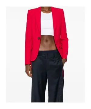Dsquared2 Logo-plaque Single-breasted Blazer