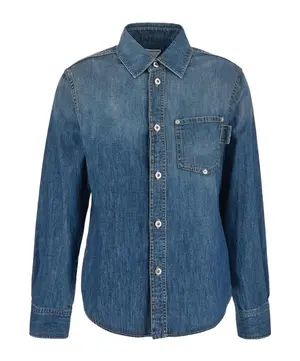 Bottega Veneta Light Washed Denim Shirt