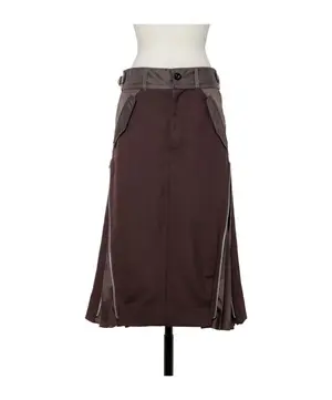 Sacai Panelled Suiting Mix Skirt