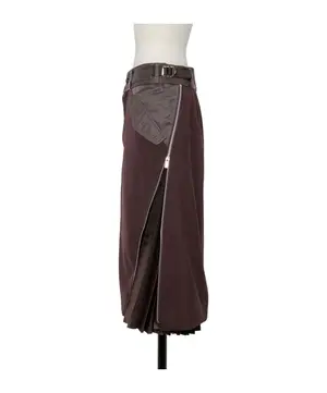 Sacai Panelled Suiting Mix Skirt