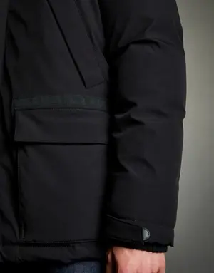 FAY Technical Fabric Hooded Jacket - Black