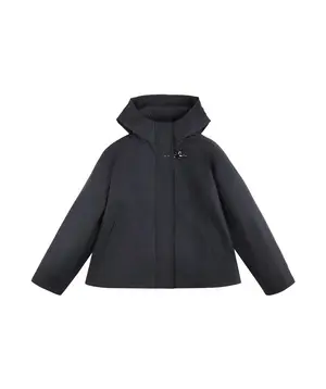 FAY Drawstring Hooded Jacket - Blue