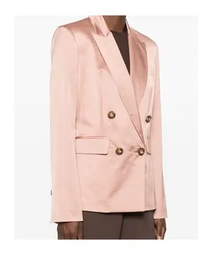 Pinko Long-sleeved Double Breasted Blazer