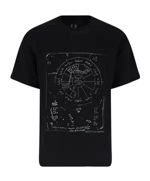 Rick Owens Brad Graphic T-shirt - Black