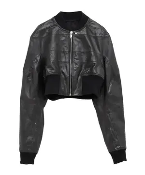 Rick Owens Cropped Bomber Jacket