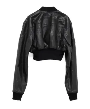 Rick Owens Cropped Bomber Jacket