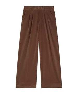DONDUP Eloise Pleated Wide-leg Trousers - No