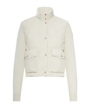 Moncler Quilted Knitted Jacket