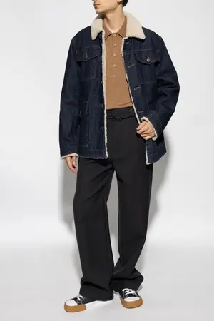 Dries Van Noten Long-sleeved Knitted Polo Shirt