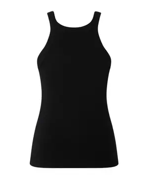 Pinko X Patrick Mcdowell Semi-sheer Horse Jacquard Mesh Tank Top
