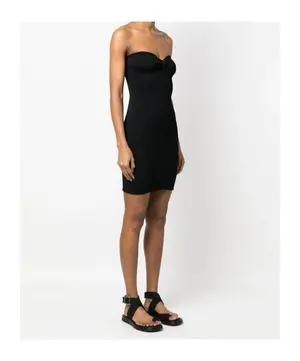 REINA OLGA Strapless Fitted Mini Dress