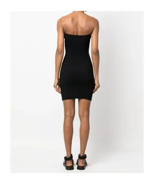 REINA OLGA Strapless Fitted Mini Dress