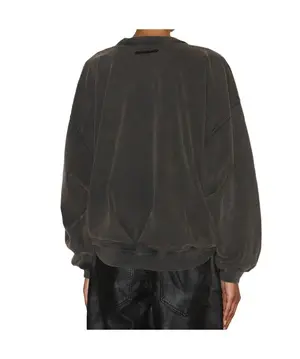 Isabel Marant Étoile Crewneck Sweatshirt With Embroidered Logo And Pleated Detail