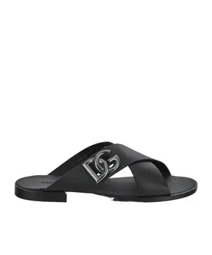 Dolce & Gabbana Dg Logo Plaque Slides