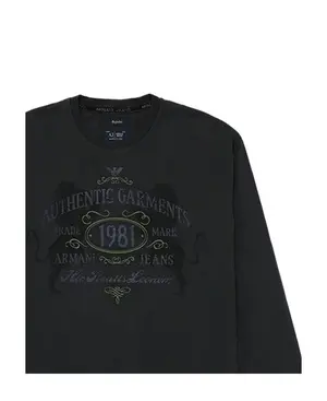 Emporio Armani Printed Long-sleeved T-shirt