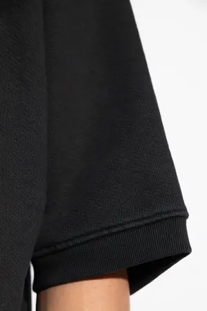 Stone Island Compass-embroidered Fine-ribbed T-shirt