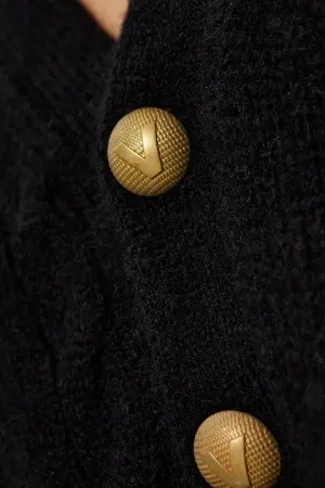 Vetements Distressed Button-up Cardigan