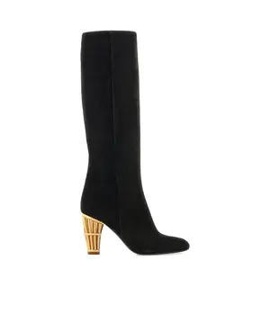 FERRAGAMO Cage Heel Boots