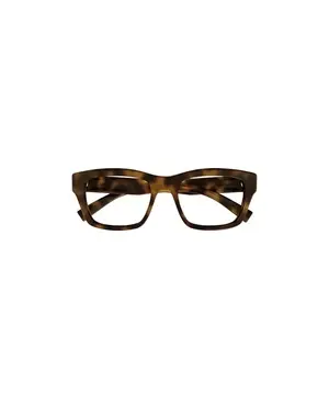 Saint Laurent Rectangle Frame Glasses - Black