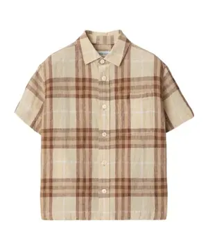 Burberry Checked Shirt - Wren