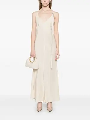 Sportmax Unione V-neck Sleeveless Dress - No