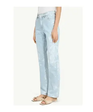 MAISON MARGIELA Straight-leg Handpainted Jeans