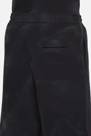 44 LABEL GROUP Logo-print Faded Effect Drawstring Shorts