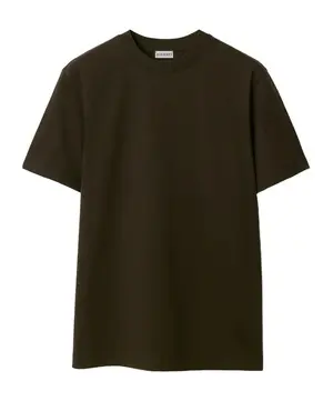 Burberry Cotton Short-sleeved T-shirt - Comfortable Brown