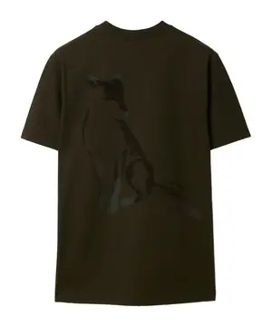 Burberry Cotton Short-sleeved T-shirt - Comfortable Brown
