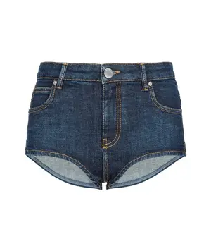 Pinko Belt-loop Denim Shorts