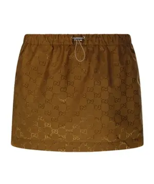Gucci GG Monogram Mini Skirts