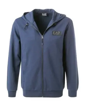 EA7 Hooded Zipper Sweater