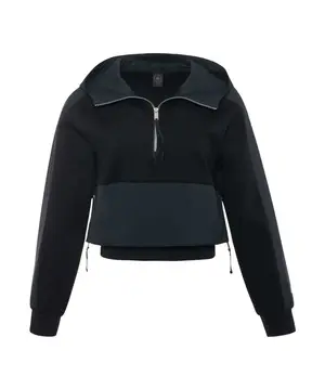 Moose Knuckles Zip-detailed Long-sleeved Sweatshirt - Black