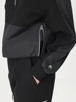Moose Knuckles Zip-detailed Long-sleeved Sweatshirt