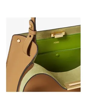 Fendi Way Medium Tote Bag - Light Brown